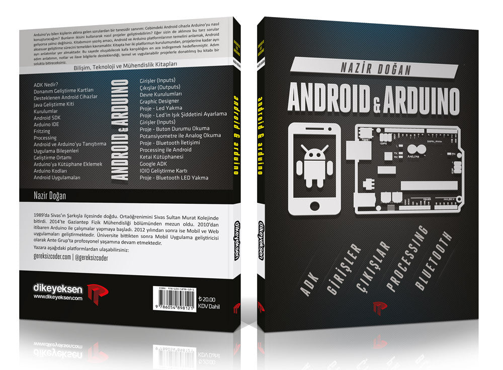Android ile Arduino – Dikeyeksen