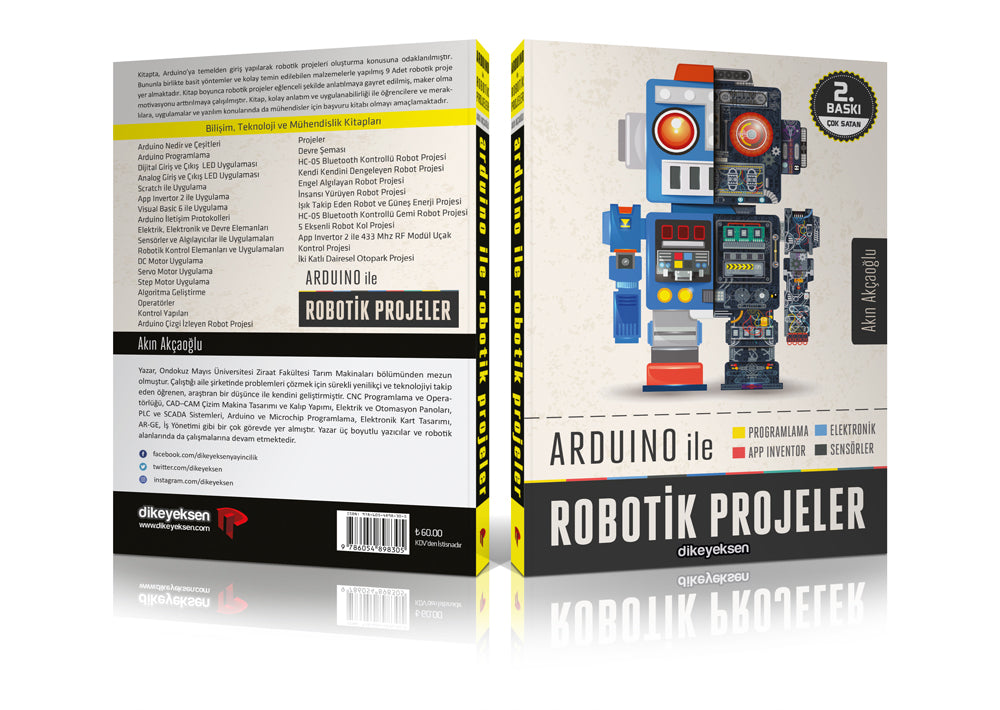 Arduino ile Robotik Projeler – Dikeyeksen Arduino ile Robotik Projeler – Dikeyeksen